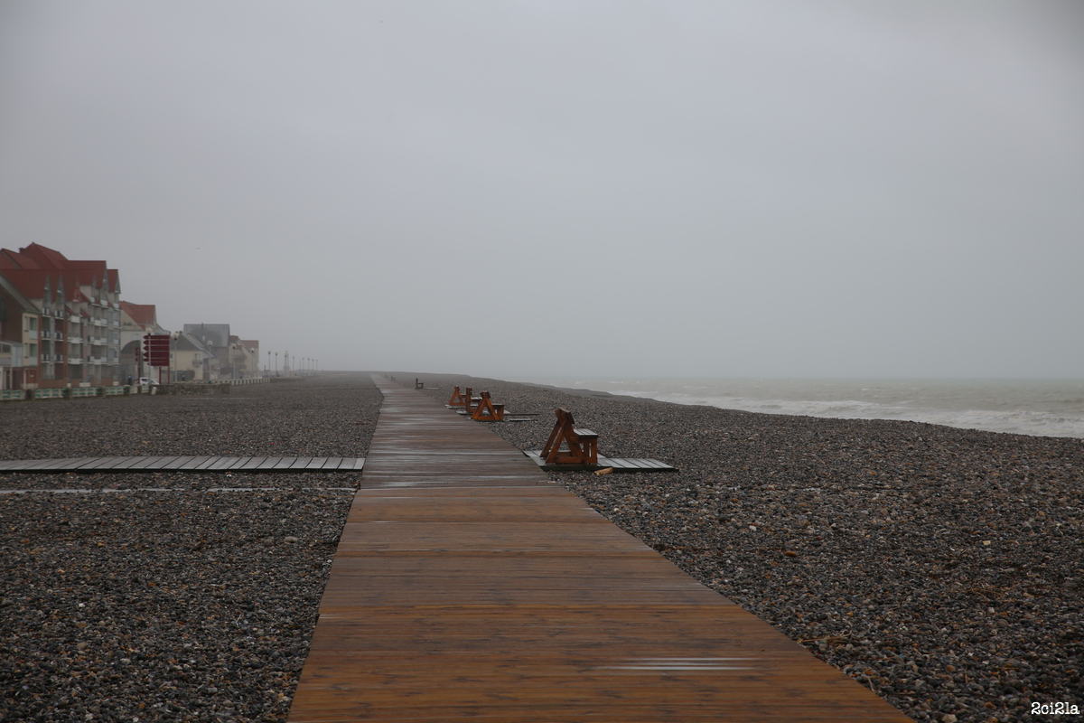 Cayeux-sur-Mer, chemin de planches - Cayeux-sur-MerCayeux-sur-Mer